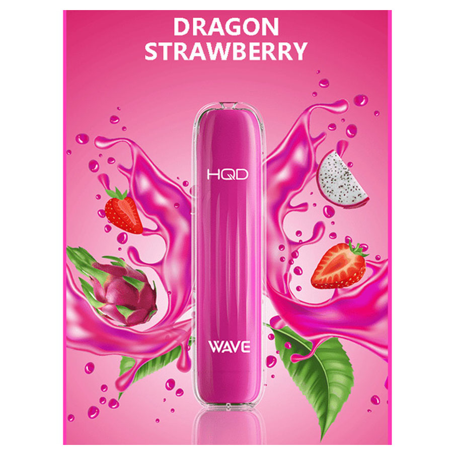 HQD Wave E-Shisha Dragon Strawberry jetzt kaufen | Shishame.de