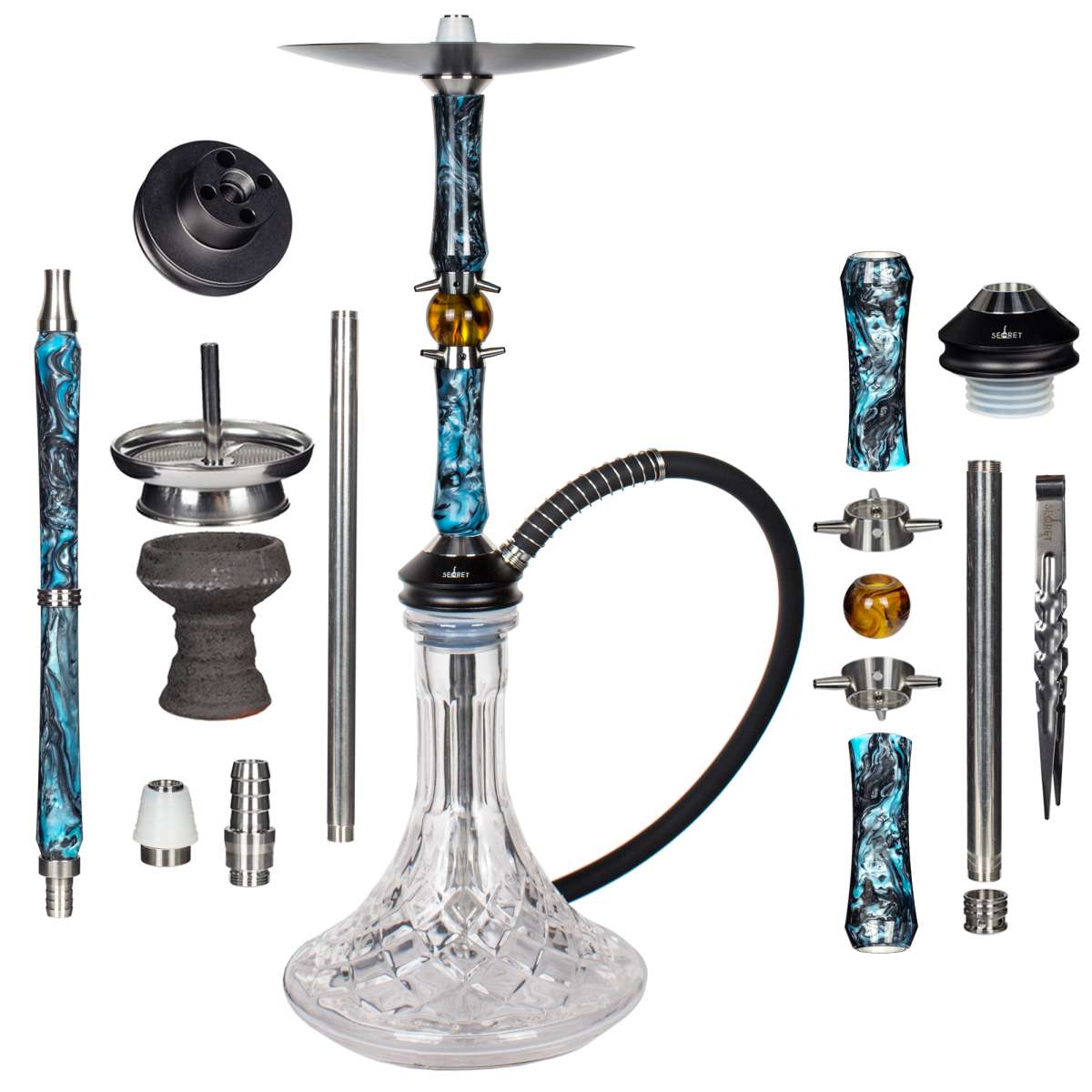 Secret Hookah Blue Galaxy jetzt online bestellen | Shishame.de