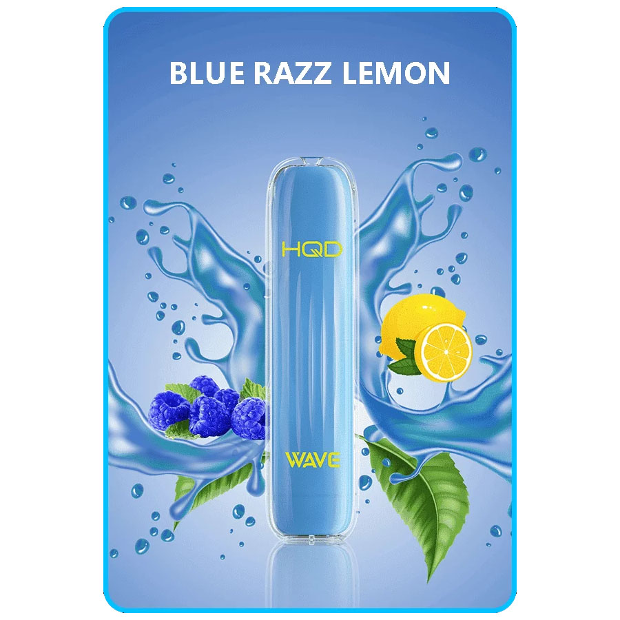 HQD Wave E-Shisha Blue Razz Lemon jetzt kaufen | Shishame.de
