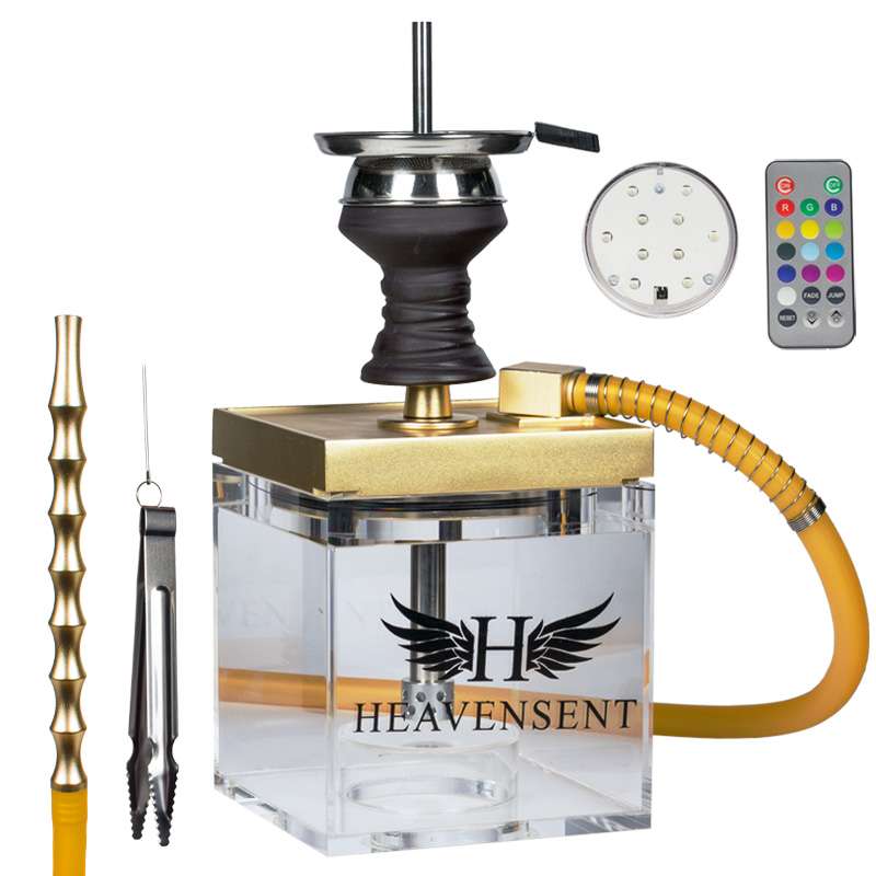 Heavensent Cube Shisha Gold günstig kaufen | Shishame.de